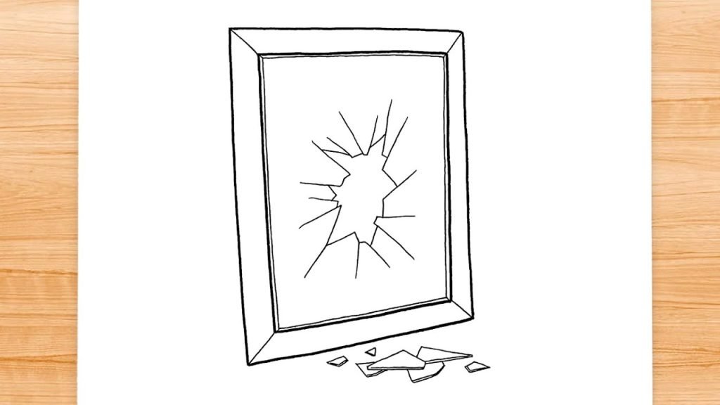 How to Draw a Broken Mirror: Step-by-Step Artistic Guide - MirrorTopics